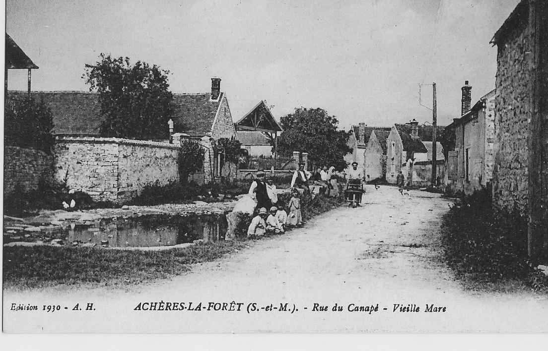 Mairie d'Achères-la-Forêt, la Commune d'Achères-la-Forêt et son village ...