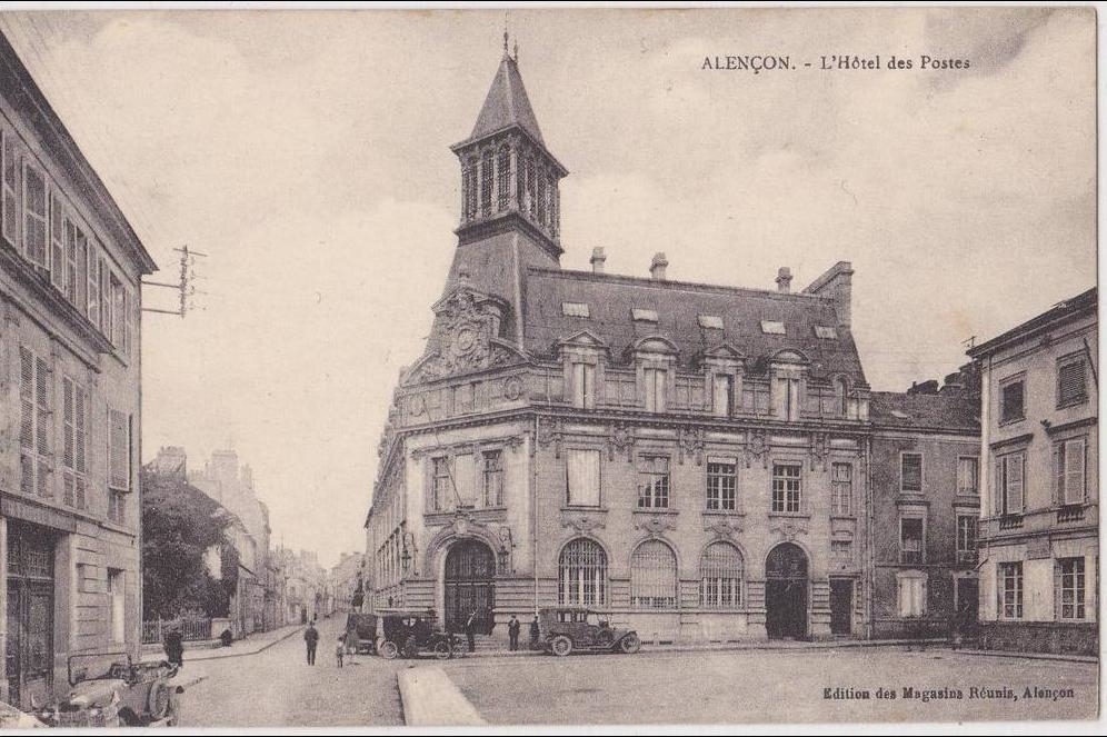 Photos et carte postales anciennes d'Alençon - Mairie d'Alençon et sa ville