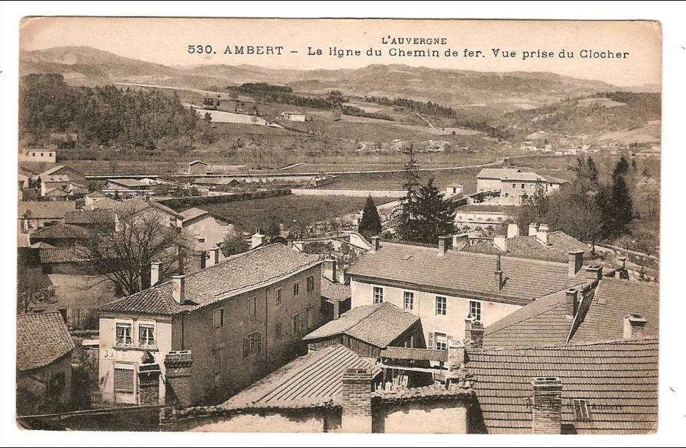 Photos et carte postales anciennes d'Ambert - Mairie d'Ambert et sa ville