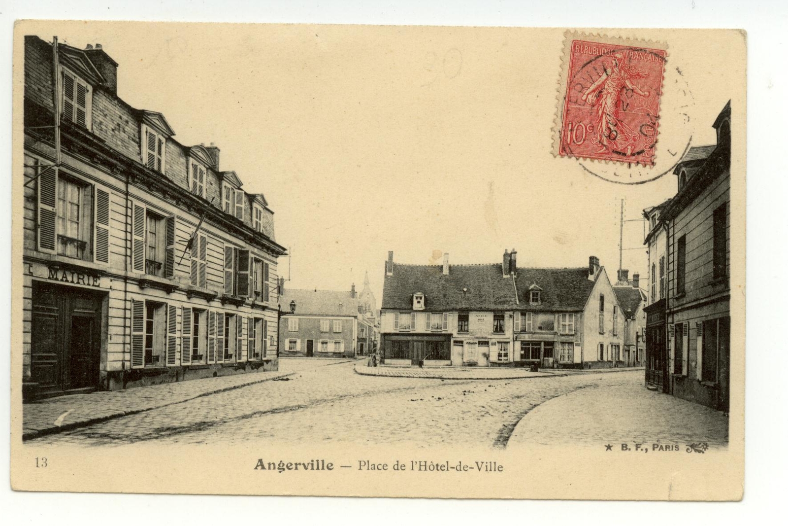 Photos et carte postales anciennes d'Angerville - Mairie d'Angerville ...