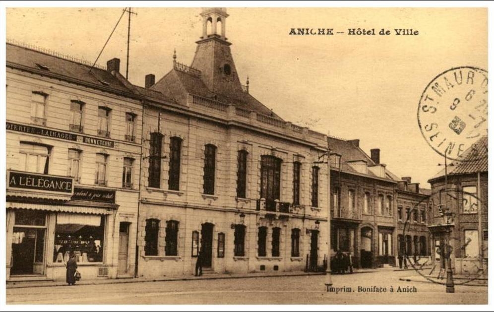 Photos et carte postales anciennes d'Aniche - Mairie d'Aniche et sa ville
