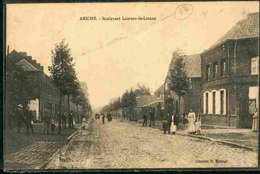 Photos et carte postales anciennes d'Aniche - Mairie d'Aniche et sa ville