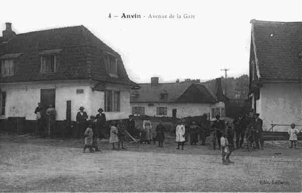 Photos et carte postales anciennes d'Anvin - Mairie d'Anvin et son village