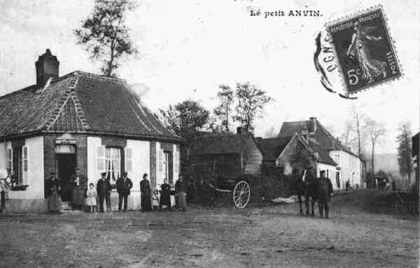Photos et carte postales anciennes d'Anvin - Mairie d'Anvin et son village