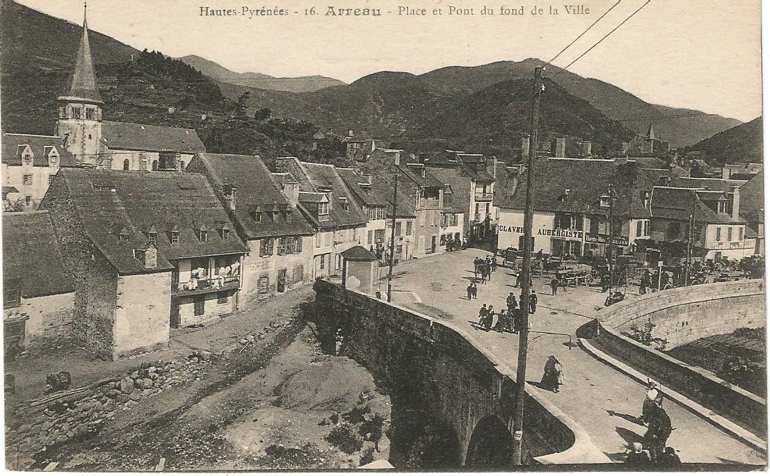 Photos et carte postales anciennes d'Arreau - Mairie d'Arreau et son ...