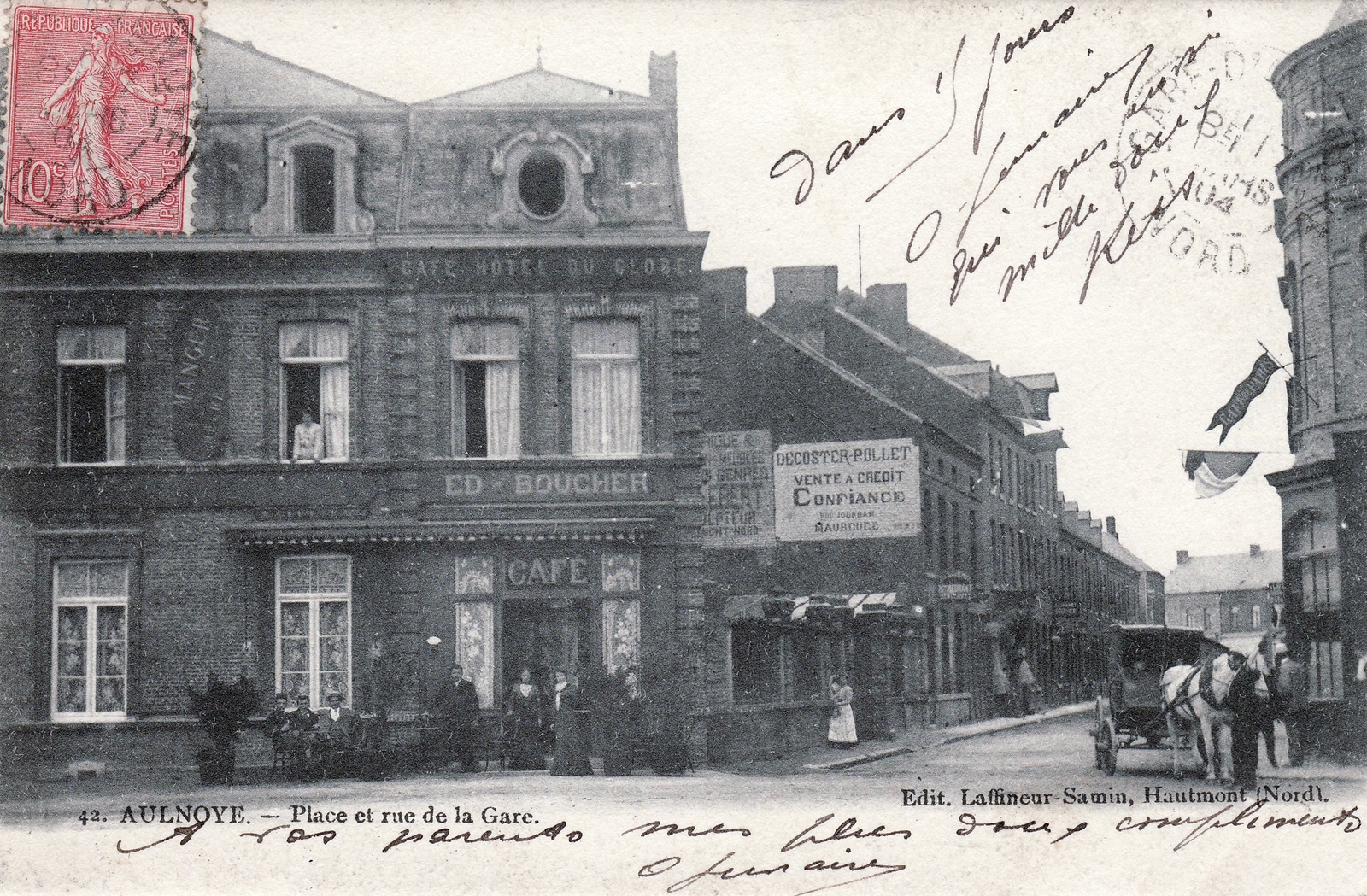 Photos et carte postales anciennes d'Aulnoye-Aymeries - Mairie d'Aulnoye-Aymeries et sa ville