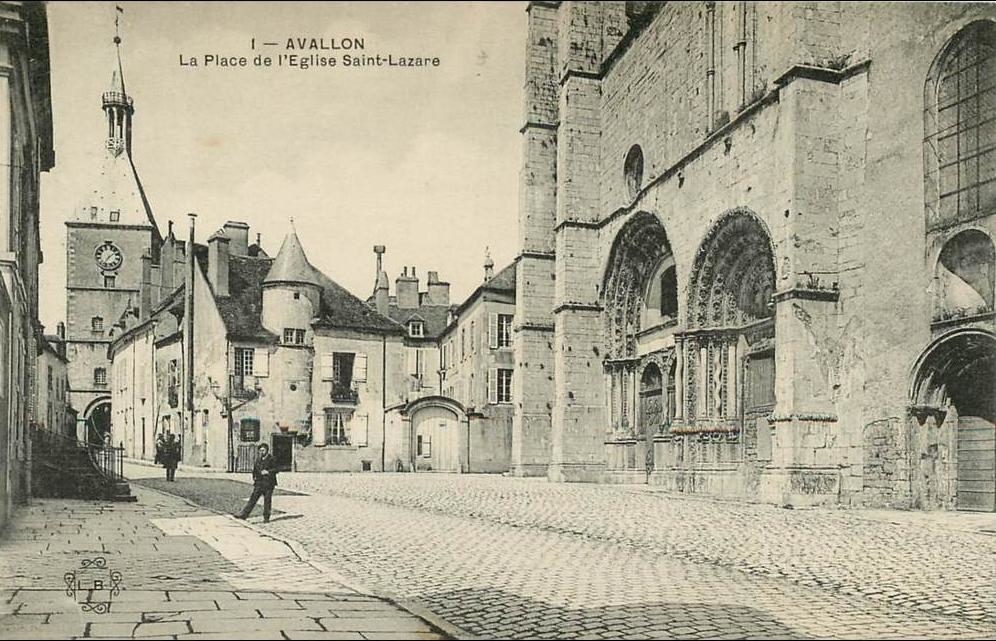 Photos et carte postales anciennes d'Avallon - Mairie d'Avallon et sa ville