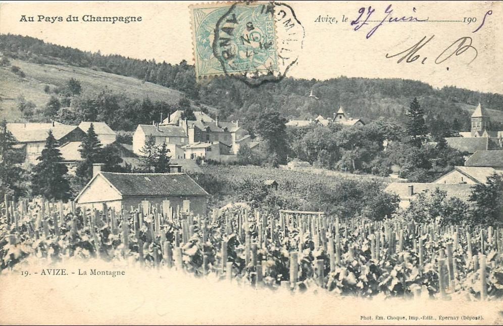 Photos et carte postales anciennes d'Avize - Mairie d'Avize et son village