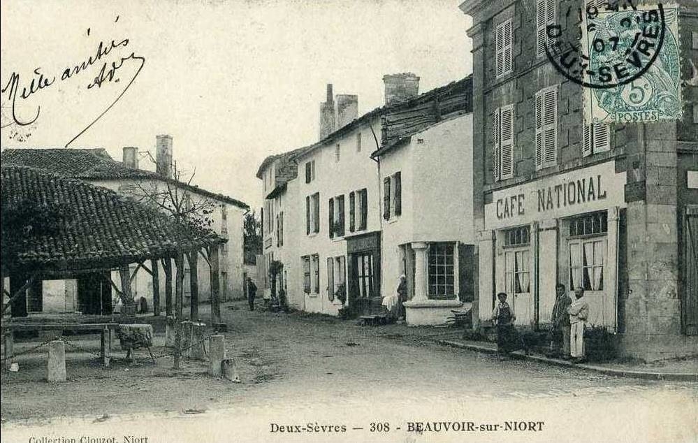 Photos et carte postales anciennes de Beauvoir-sur-Niort - Mairie de ...
