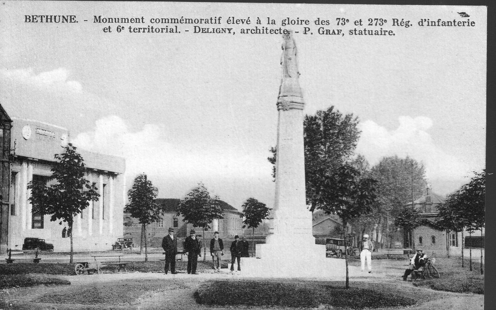 Photos et carte postales anciennes de Béthune - Mairie de Béthune et sa ...