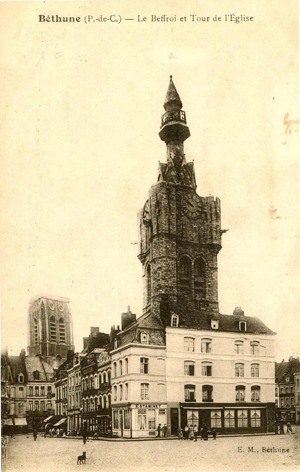 Photos et carte postales anciennes de Béthune - Mairie de Béthune et sa ...