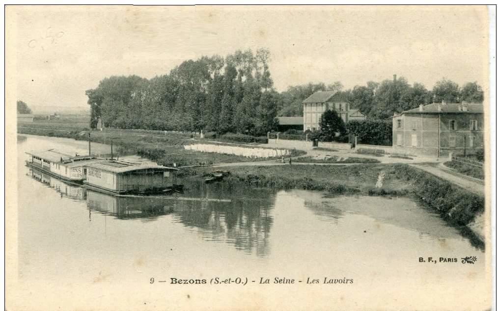 Photos et carte postales anciennes de Bezons - Mairie de Bezons et sa ville