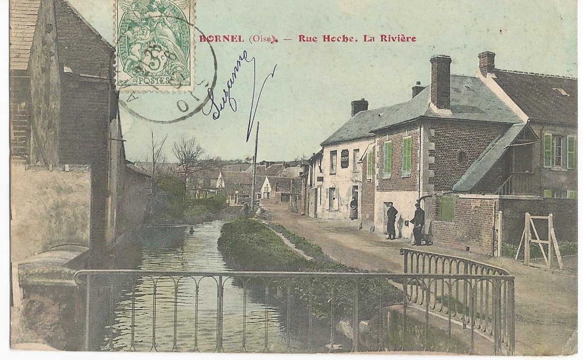 Photos et carte postales anciennes de Bornel - Mairie de Bornel et sa ville