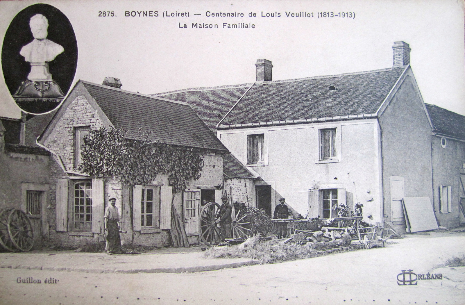 Boynes, la Mairie de Boynes et sa commune (45300)