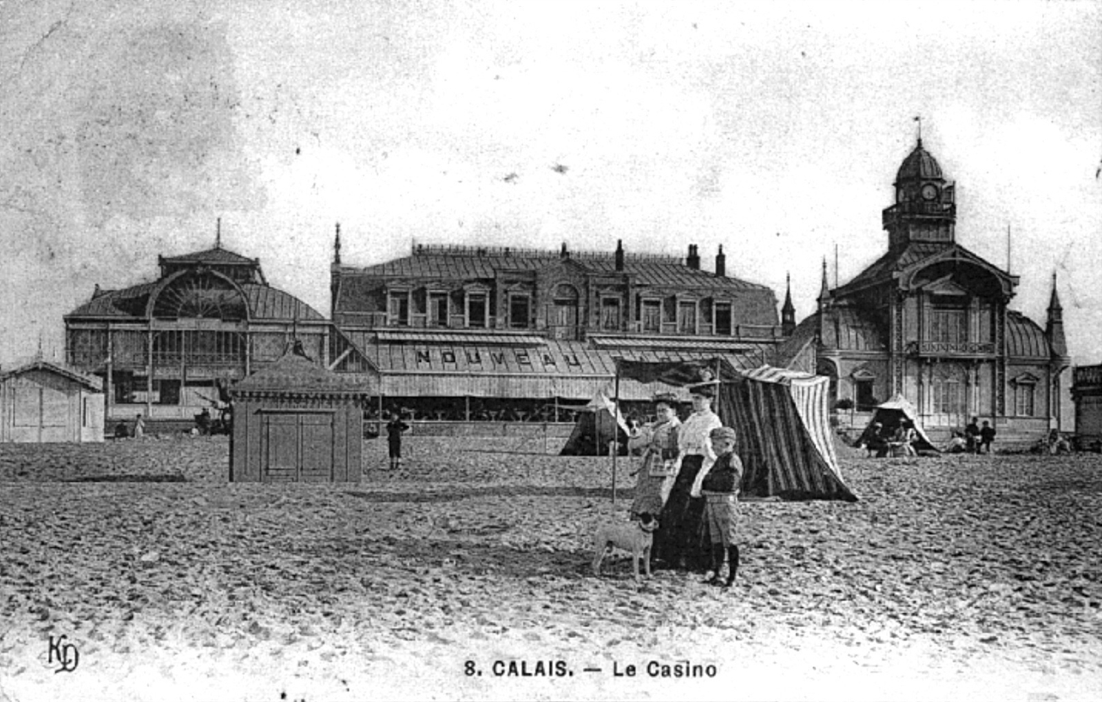 Photos et carte postales anciennes de Calais - Mairie de Calais et sa ville