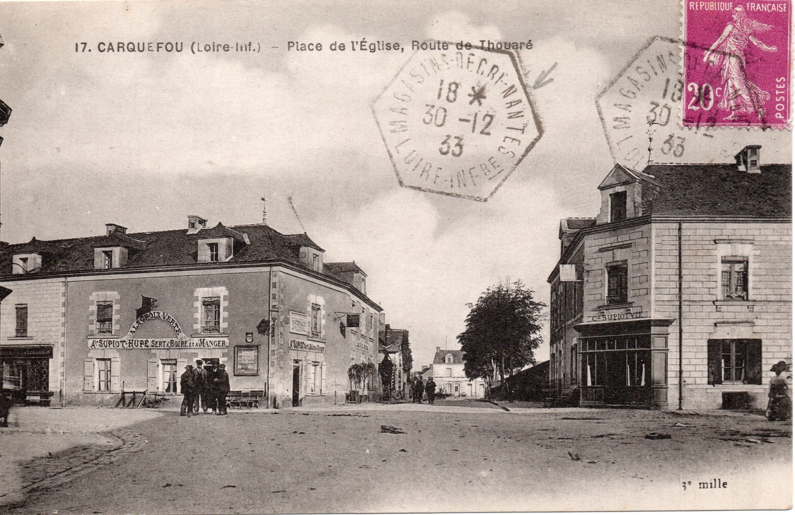 Photos et carte postales anciennes de Carquefou - Mairie de Carquefou ...