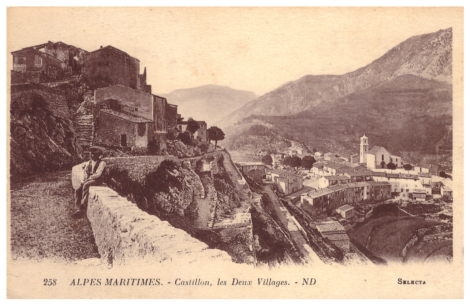 Photos et carte postales anciennes de Castillon - Mairie de Castillon ...