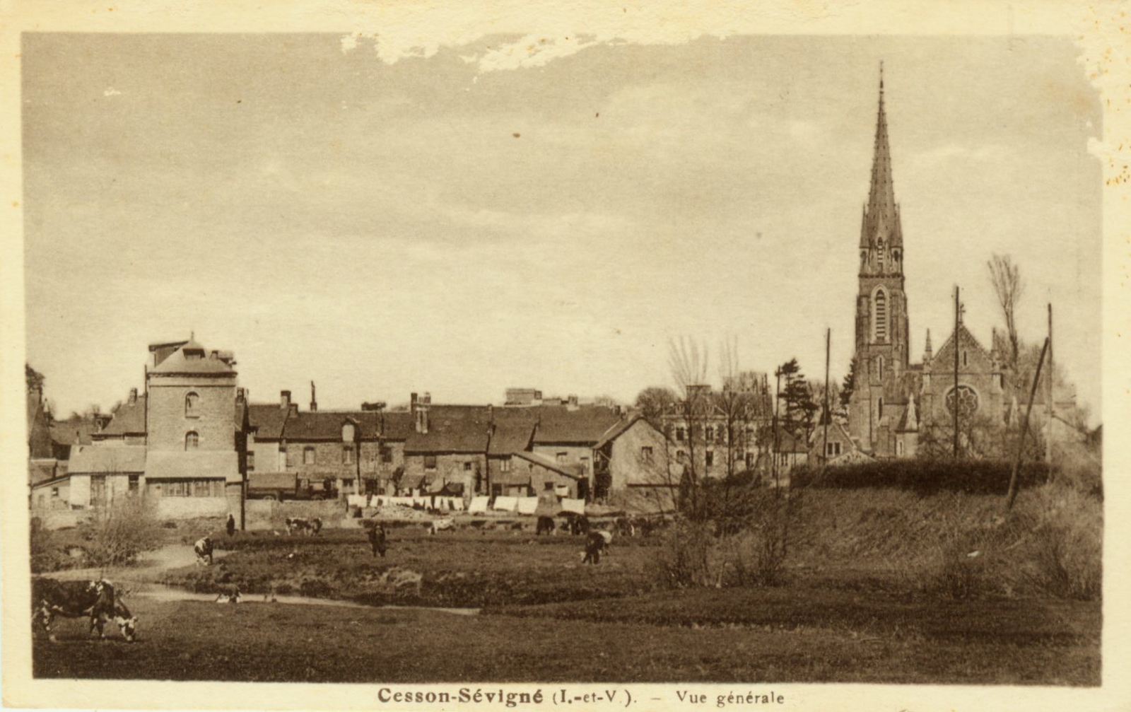 Photos et carte postales anciennes de Cesson-Sévigné - Mairie de Cesson ...