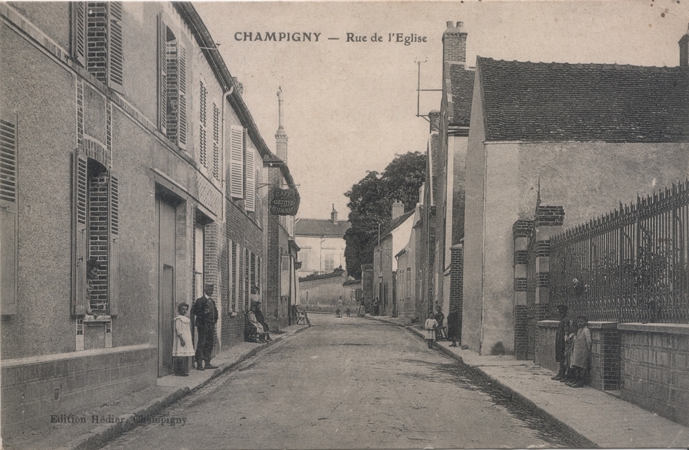 Photos et carte postales anciennes de Champigny - Mairie de Champigny ...