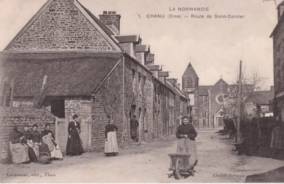 Photos et carte postales anciennes de Chanu - Mairie de Chanu et son ...