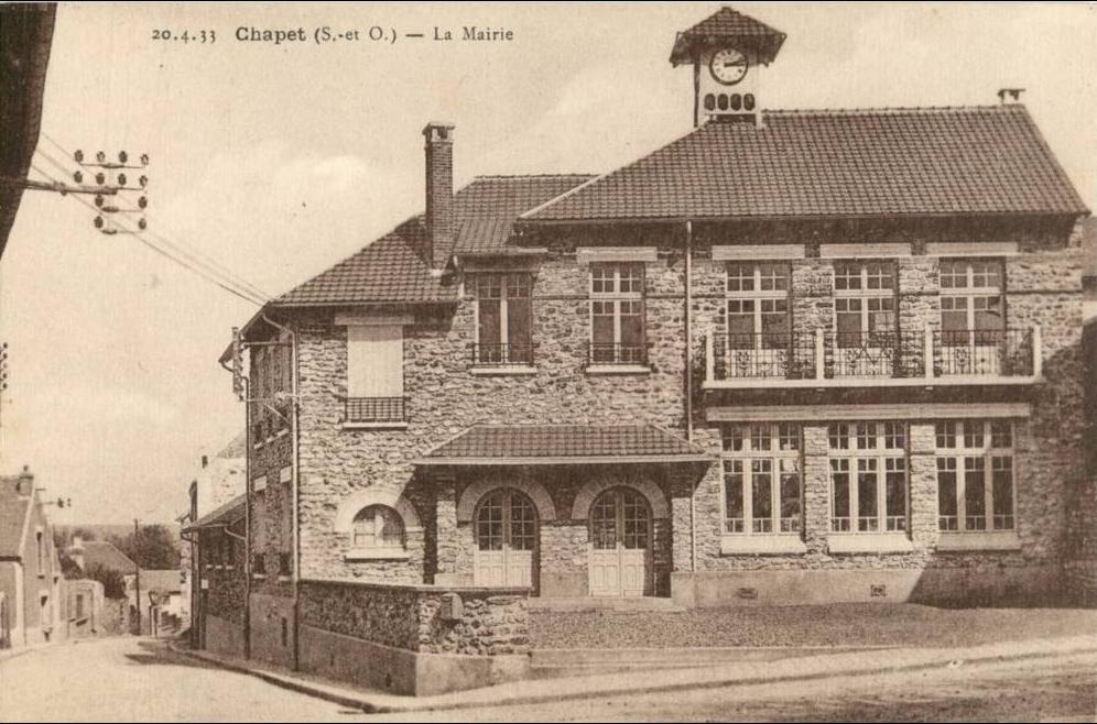 Photos et carte postales anciennes de Chapet - Mairie de Chapet et son ...