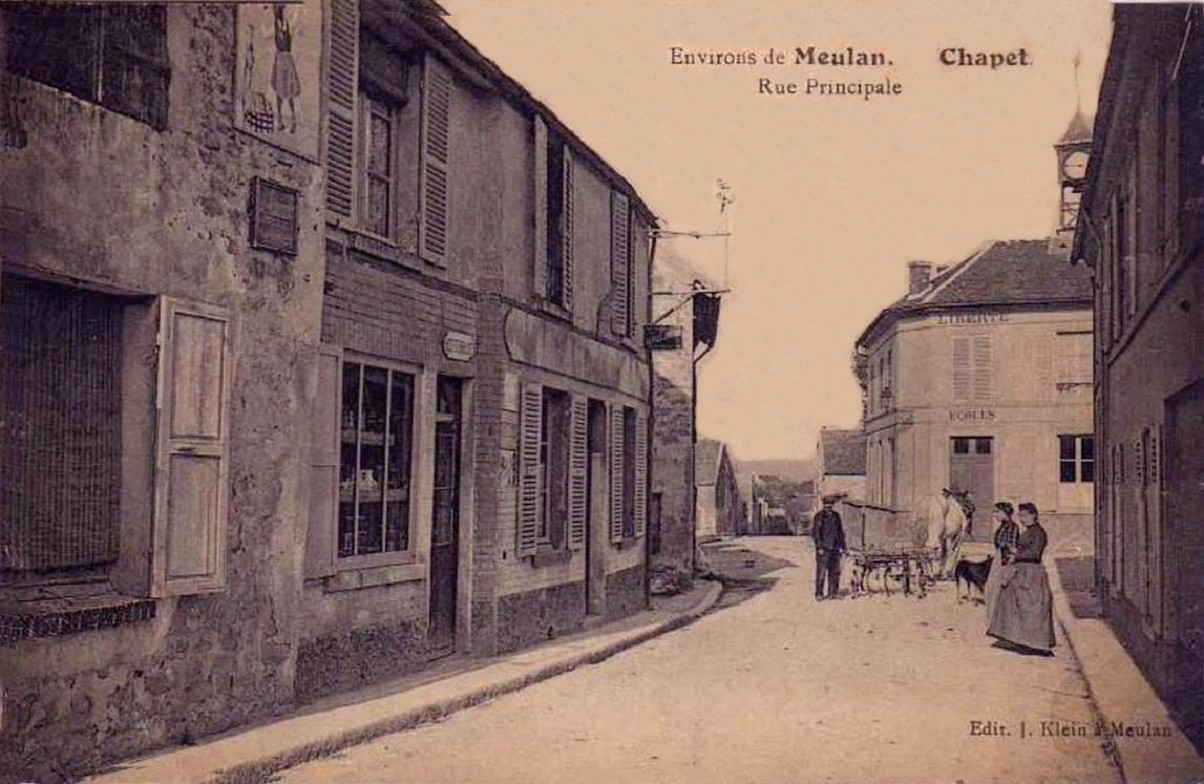 Photos et carte postales anciennes de Chapet - Mairie de Chapet et son ...