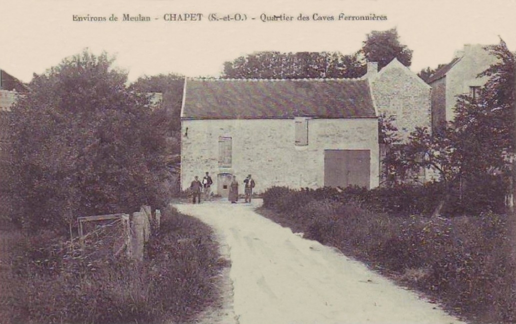 Photos et carte postales anciennes de Chapet - Mairie de Chapet et son ...