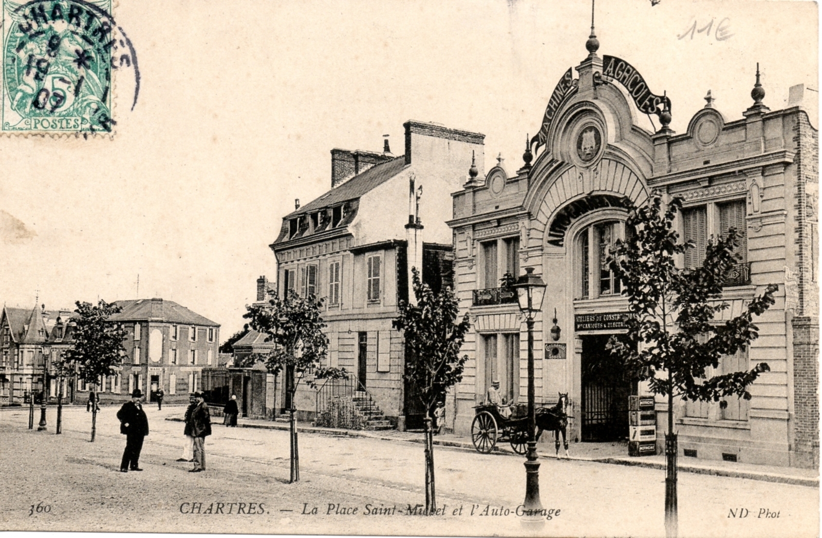 Photos et carte postales anciennes de Chartres - Mairie de Chartres et sa ville