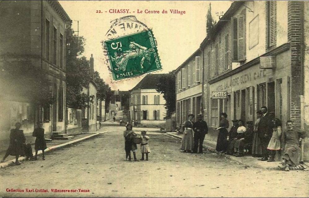 Chassy, la Mairie de Chassy et sa commune (89110) (Yonne).