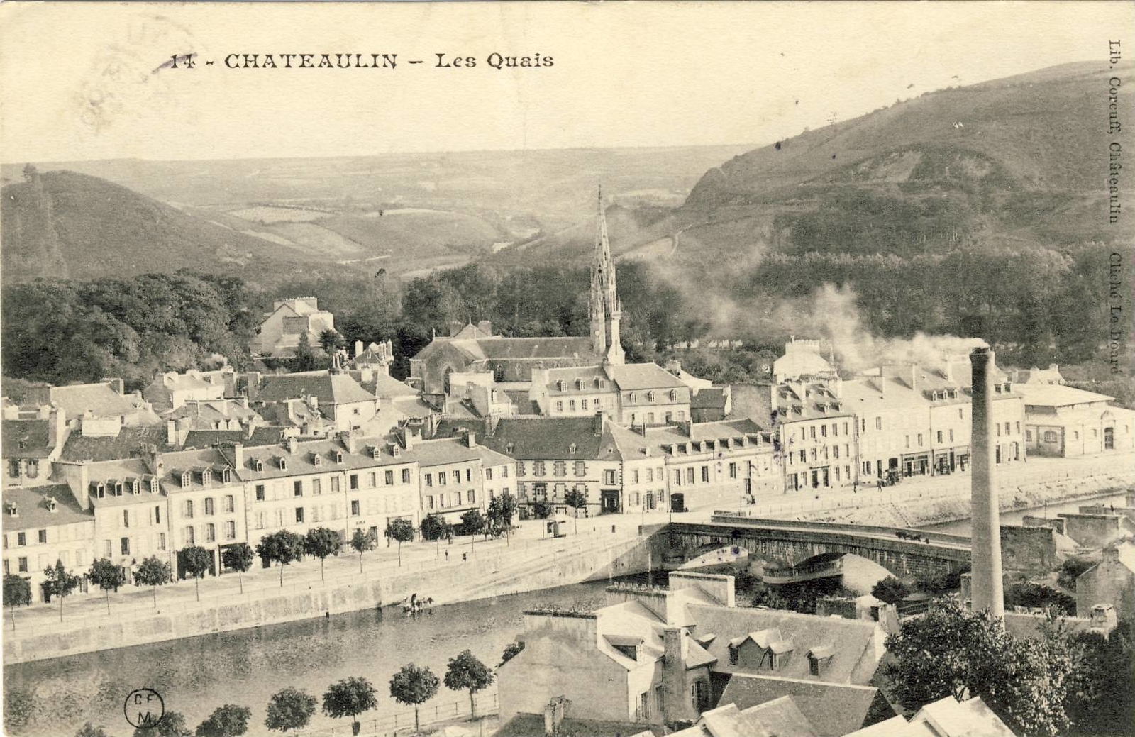 Photos et carte postales anciennes de Châteaulin - Mairie de Châteaulin ...