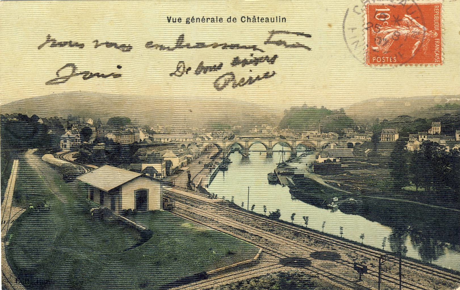 Photos et carte postales anciennes de Châteaulin - Mairie de Châteaulin ...