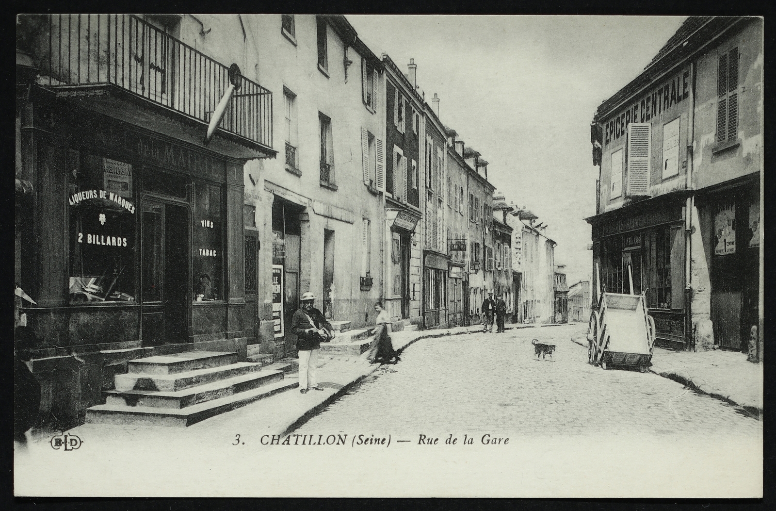 Photos et carte postales anciennes de Châtillon - Mairie de Châtillon ...