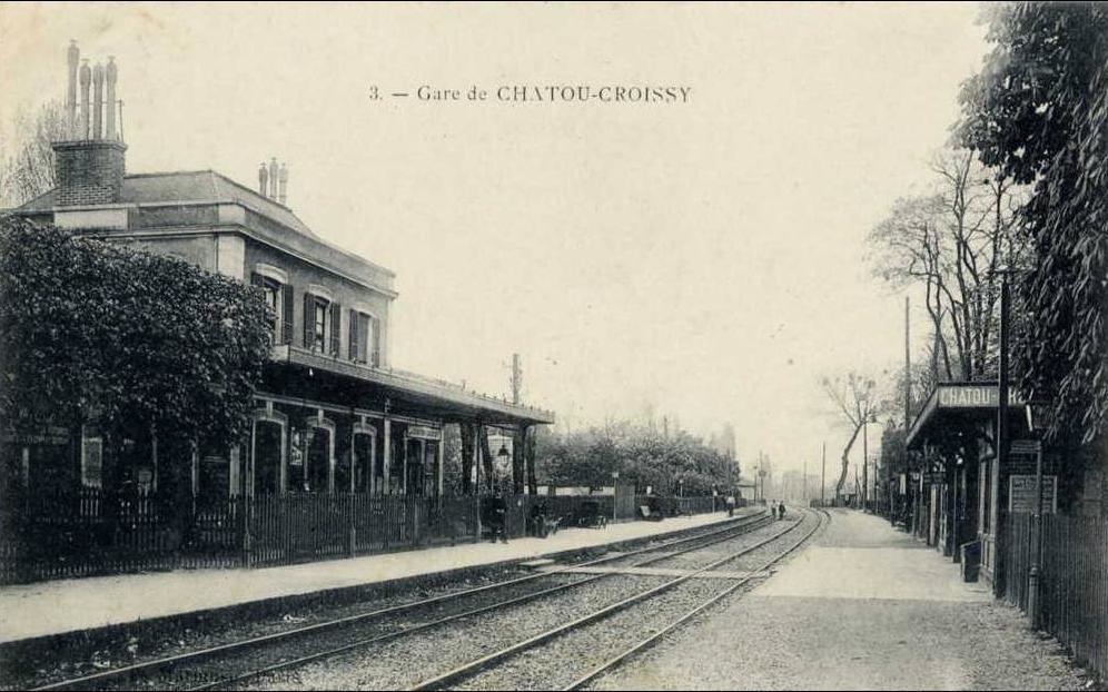 Photos et carte postales anciennes de Chatou - Mairie de Chatou et sa ville