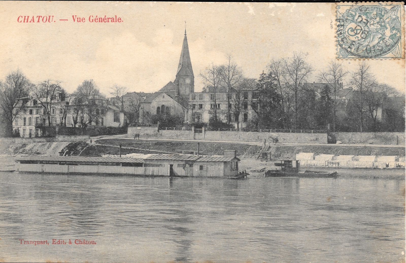 Photos et carte postales anciennes de Chatou - Mairie de Chatou et sa ville