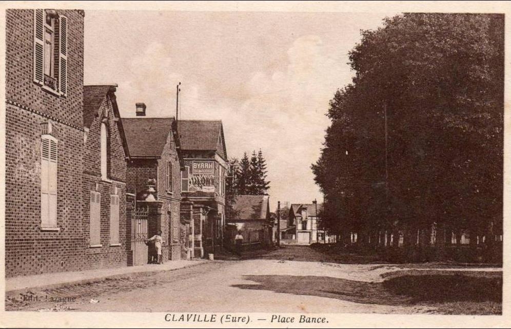 Mairie de Claville, la Commune de Claville et son village (27180)