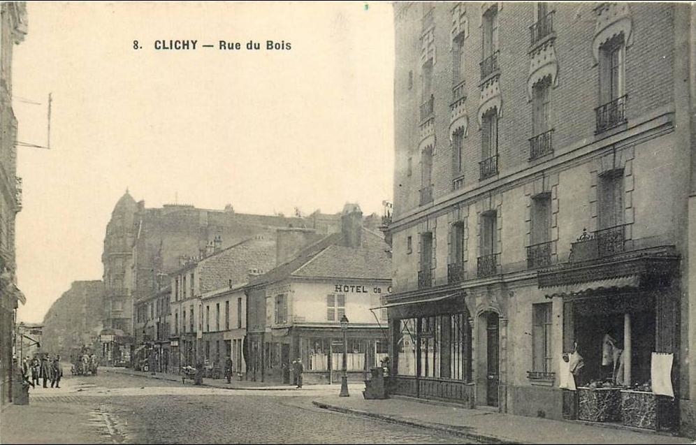Photos et carte postales anciennes de Clichy, la Mairie de Clichy, sa ...