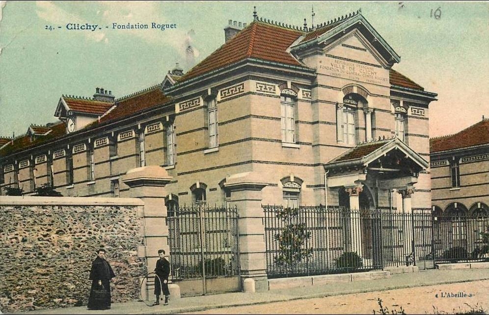 Photos et carte postales anciennes de Clichy, la Mairie de Clichy, sa ...