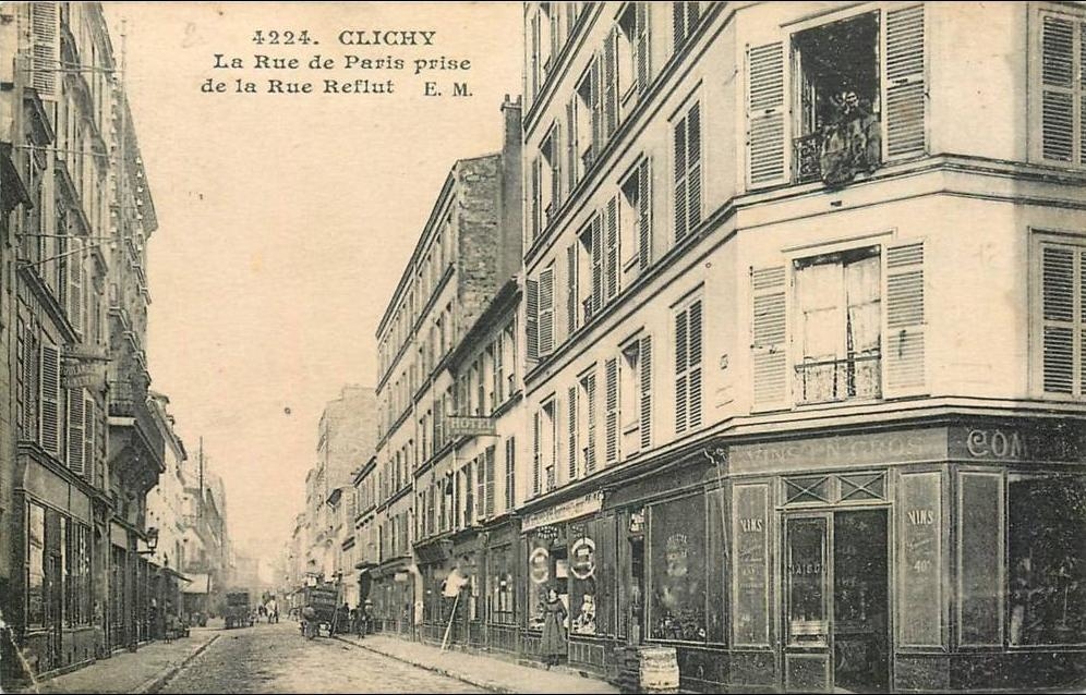 Photos et carte postales anciennes de Clichy, la Mairie de Clichy, sa ...
