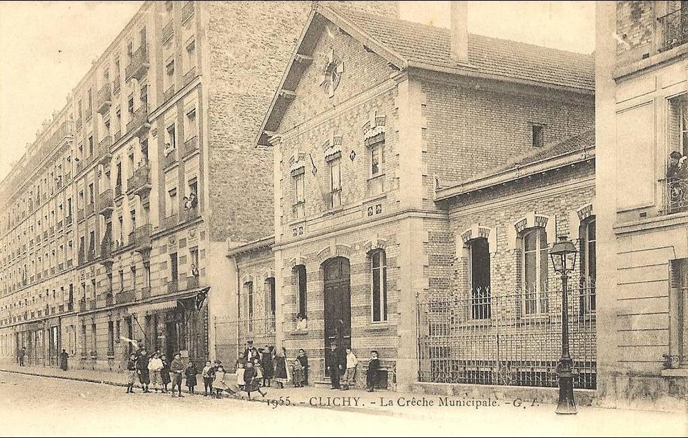 Photos et carte postales anciennes de Clichy, la Mairie de Clichy, sa ...