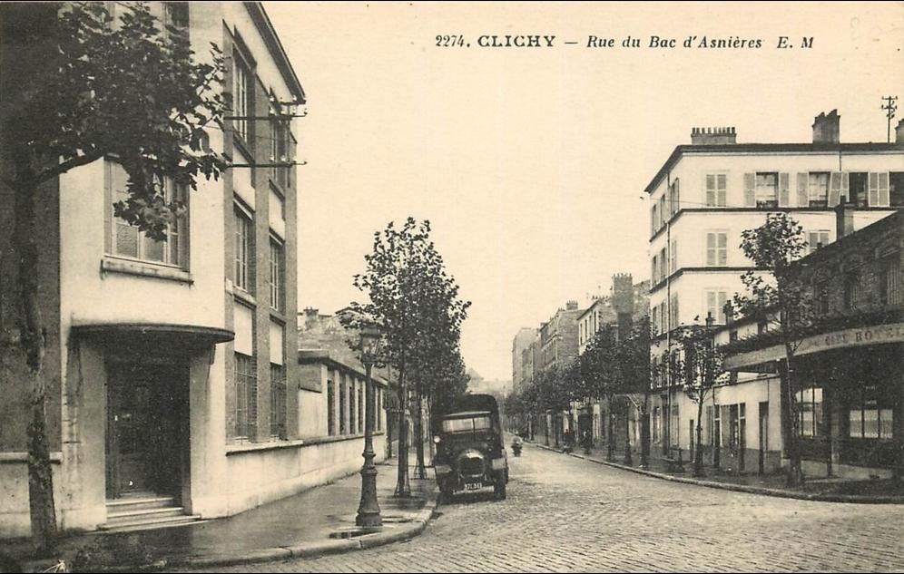 Photos et carte postales anciennes de Clichy, la Mairie de Clichy, sa ...