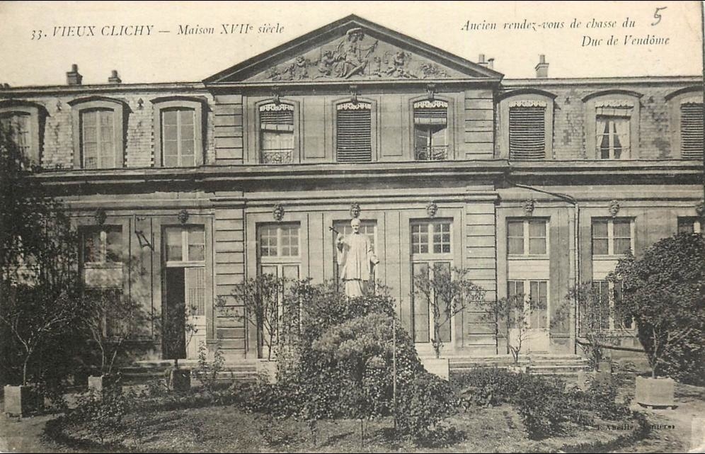 Photos et carte postales anciennes de Clichy, la Mairie de Clichy, sa ...