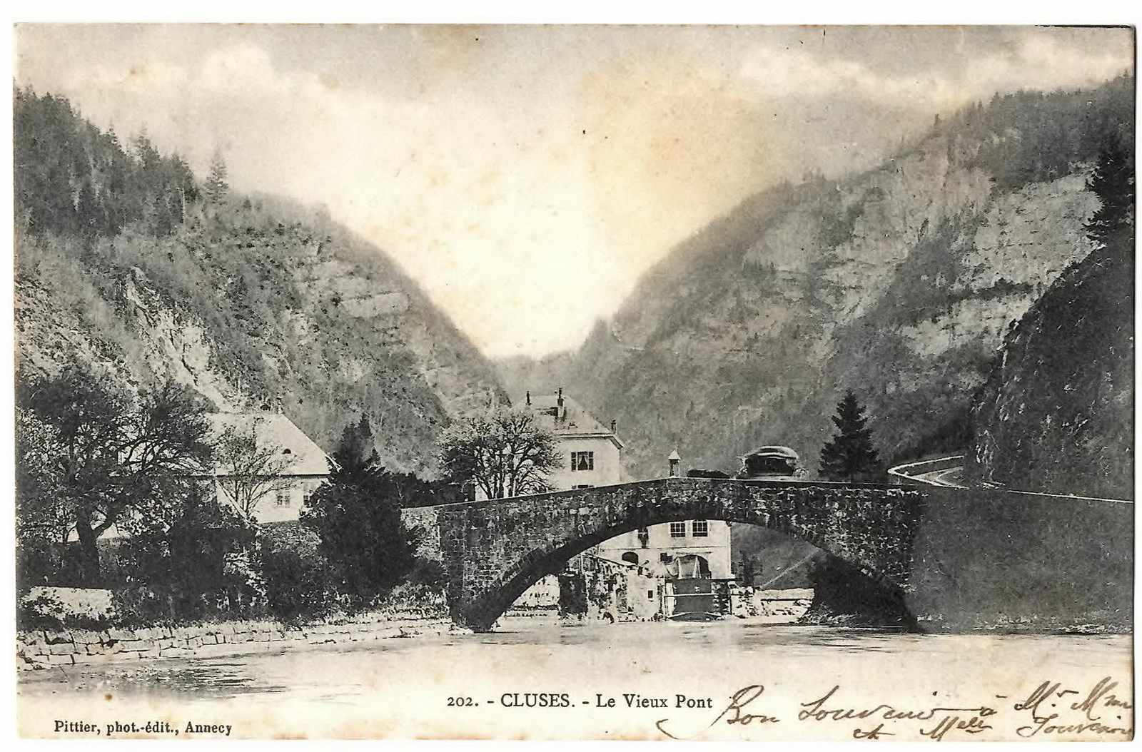 Photos et carte postales anciennes de Cluses - Mairie de Cluses et sa ville