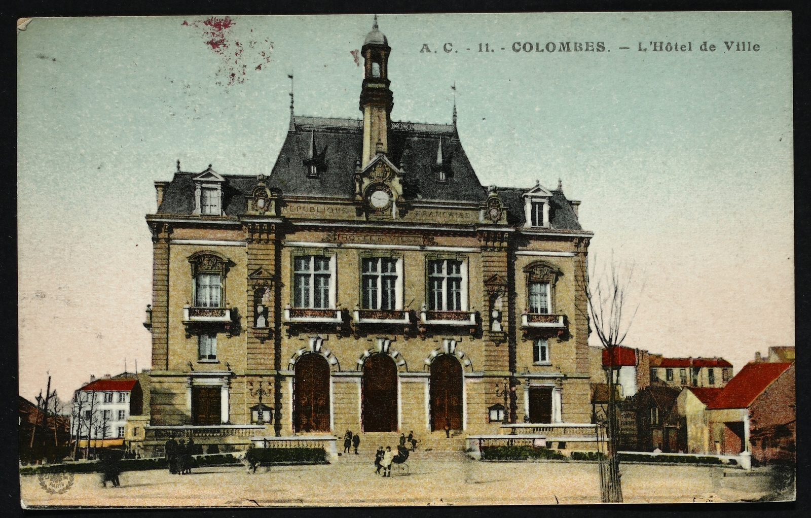 Photos et carte postales anciennes de Colombes - Mairie de Colombes et ...