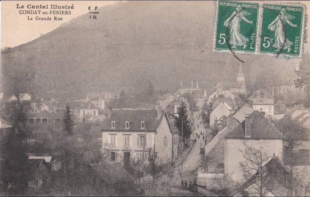Photos et carte postales anciennes de Condat - Mairie de Condat et son ...