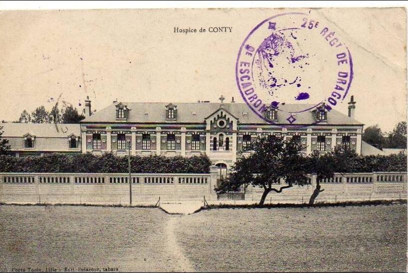 Photos et carte postales anciennes de Conty - Mairie de Conty et son ...