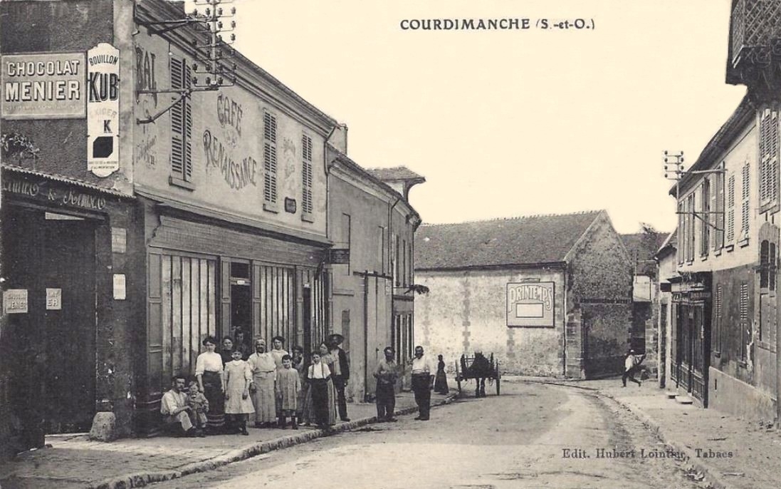 Photos et carte postales anciennes de Courdimanche - Mairie de ...