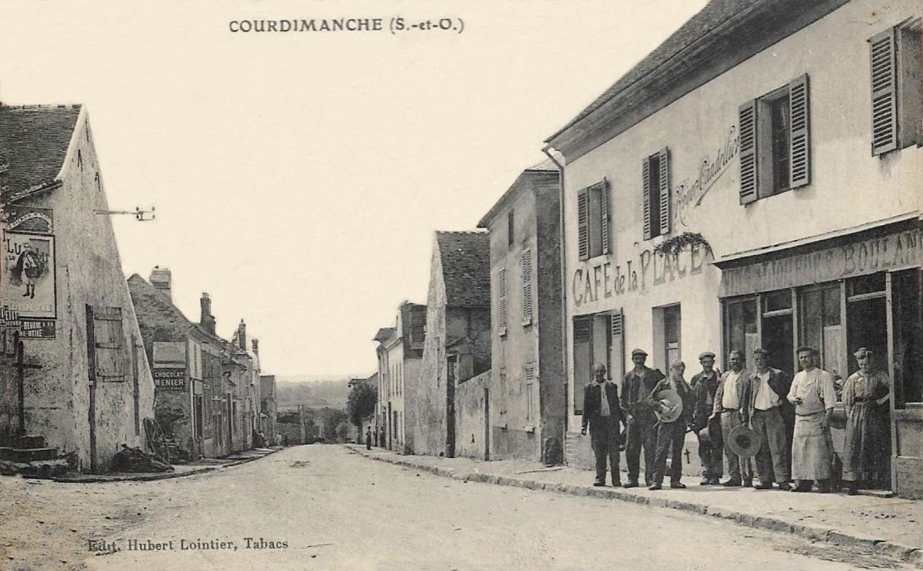 Photos et carte postales anciennes de Courdimanche - Mairie de ...