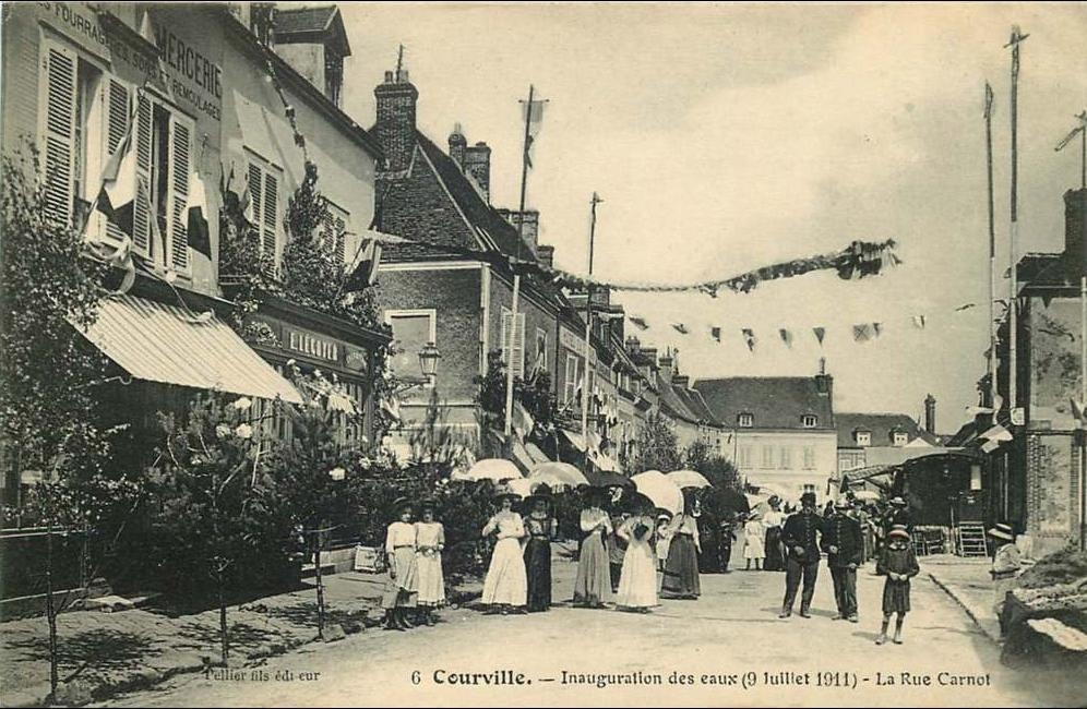 Photos et carte postales anciennes de Courville-sur-Eure - Mairie de ...