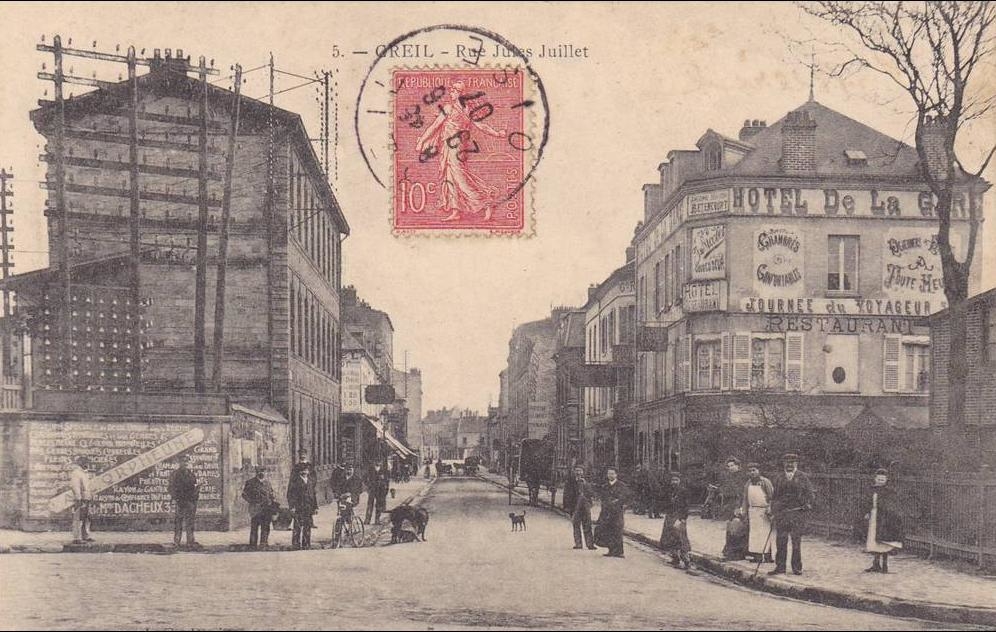 Photos et carte postales anciennes de Creil - Mairie de Creil et sa ville