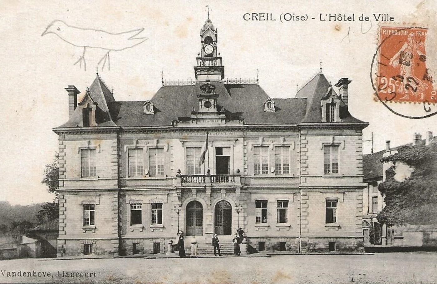 Photos et carte postales anciennes de Creil - Mairie de Creil et sa ville